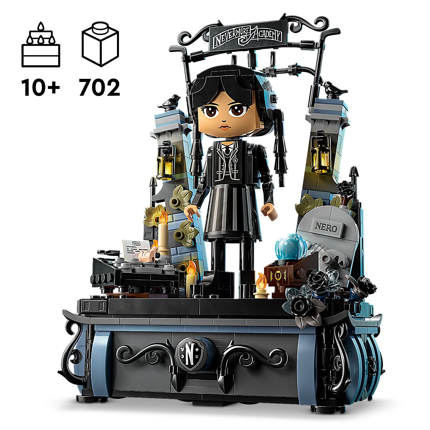 LEGO Wednesday 76780 Wednesday Addams Figure (702 Pieces) | Shopee Thailand
