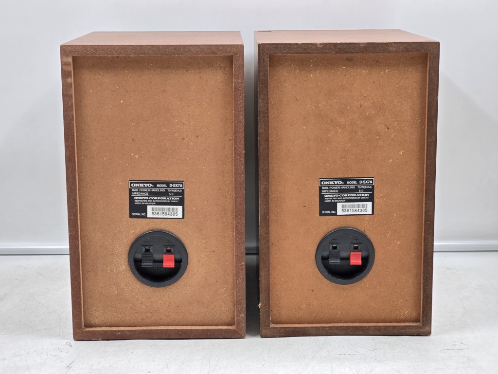 AZ75 ลำโพง 1 คู่ มือสองญี่ปุ่น (305) ONKYO D-SX7A 70W 5 โอห์ม Woofer 4 ...