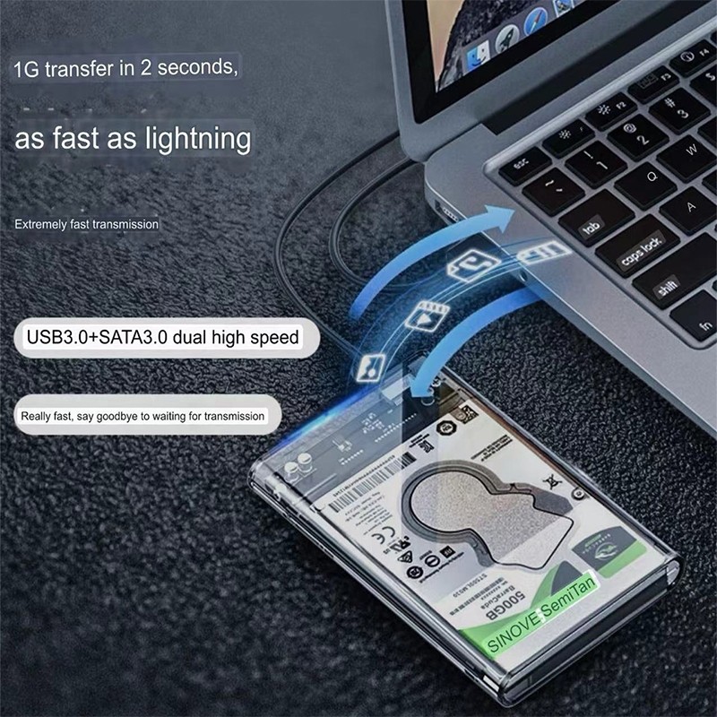 กล่องใส่ HDD USB 3.0 External Box Hard Drive 2.5 กล่องใส่ฮาร์ดดิส ...