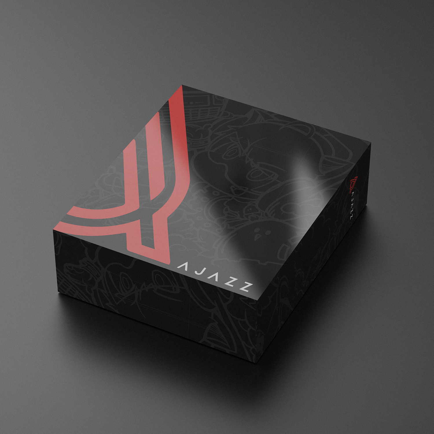 เมาส์เกมมิ่งพร้อมแท่นชาร์จ Ajazz AJ159P MC Tri-Mod(Wired+2.4G+BT) Wireless Magnetic Charging ...