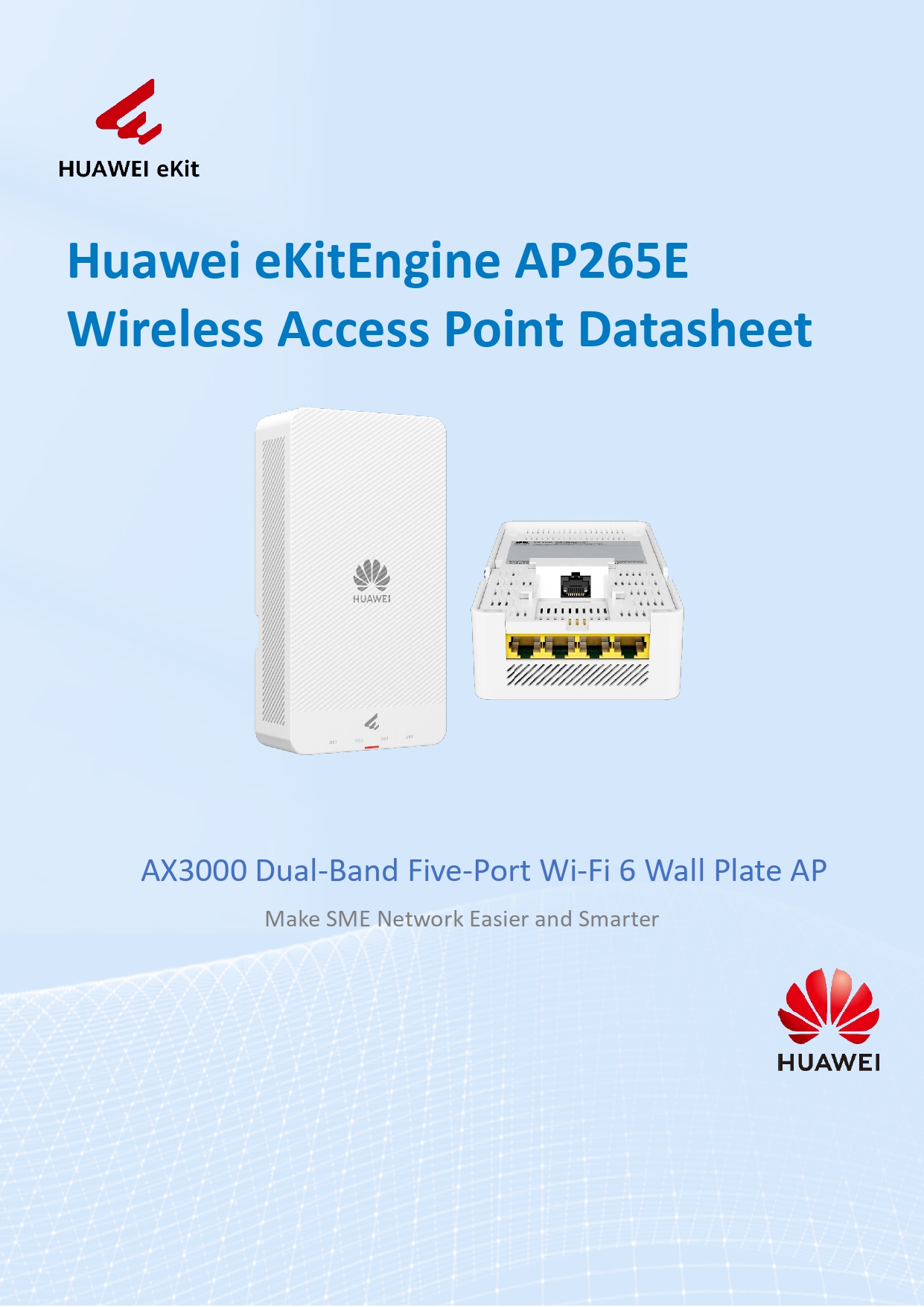 Huawei AP265E WiFi 6 indoor Dual Band Access Point smart antenna ประกัน ...