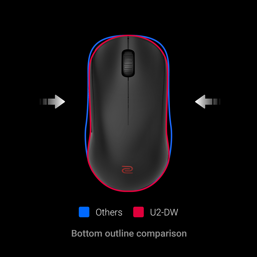 ZOWIE U2-DW 4K Wireless Mouse for Esports ขนาด M/กลาง (เมาส์เกมมิ่ง 4K ...