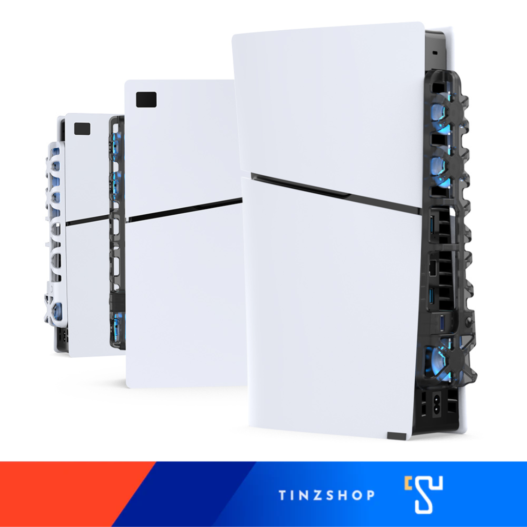 DOBE TP5-3538 Cooling Fan For New P-5 / White,Black พัดลมระบายความร้อน สำหรับ PlayStation 5 Slim ...