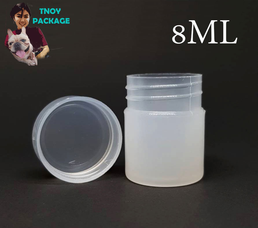 ขวด 8 มล.(100ใบ) ขวดพลาสติกขาวขุ่น เขียว พลาสติก 8ml ขวดเปล่า +ฝา (ส่งสินค้าทุกวัน จ-อ-พ-พฤ-ศ-ส ...