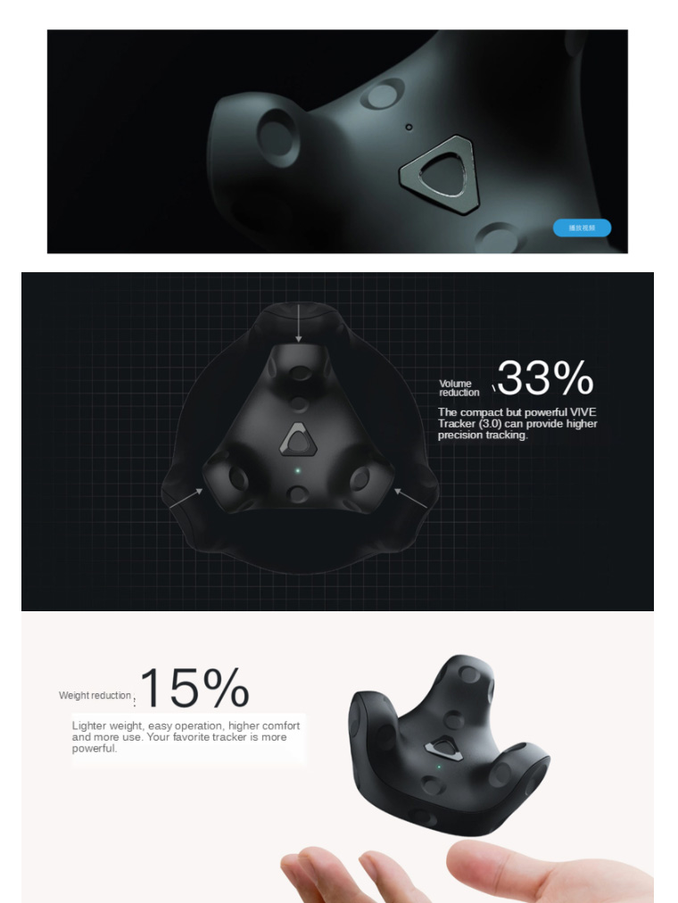 【New Arrival】Htc VIVE Tracker 3.0 Tracker 3rd Generation VIVE แทรคเกอร์ ...