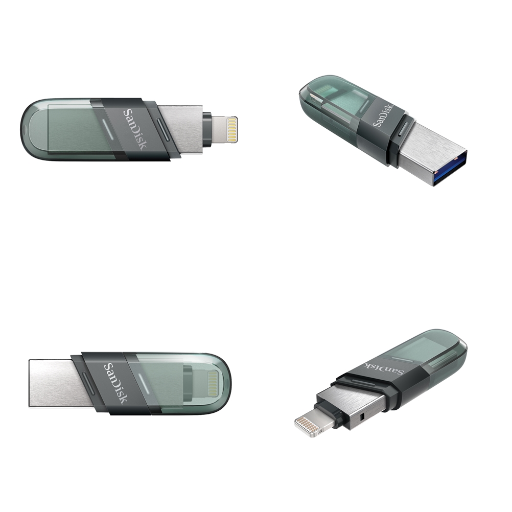 (ส่งด่วน) SANDISK แฟลชไดร์ฟ OTG iXpand FLIP/GO 64GB/128GB/256GB ...