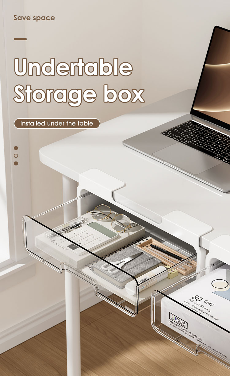 Sysie House ที่เก็บของใต้โต๊ะ ลิ้นชักเก็บของใต้โต๊ะ ลิ้นชักเก็บกระดาษ ...