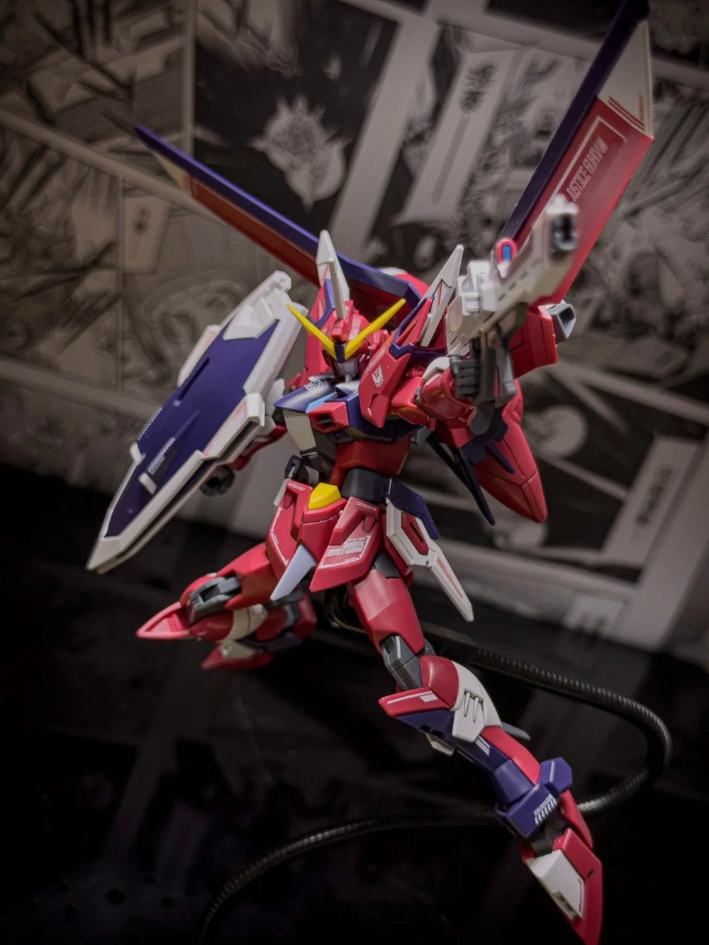 HG 1/144 Immortal Justice Gundam ZGMF-X29A XFS กันดั้ม โมเดล ของเล่น ...