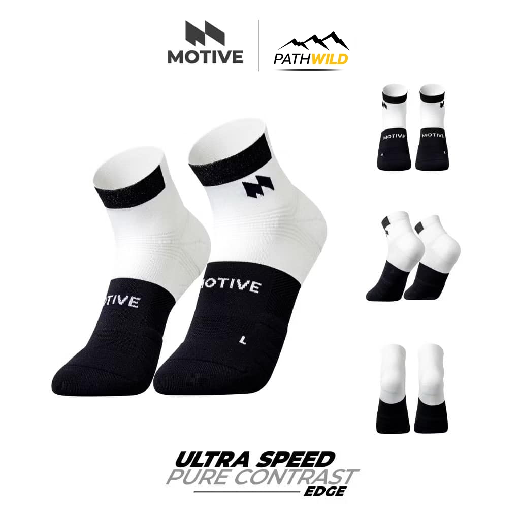 MOTIVE SOCK รุ่น ULTRA SPEED PURE CONTRAST ถุงเท้าวิ่ง ถุงเท้ากีฬา มี ...
