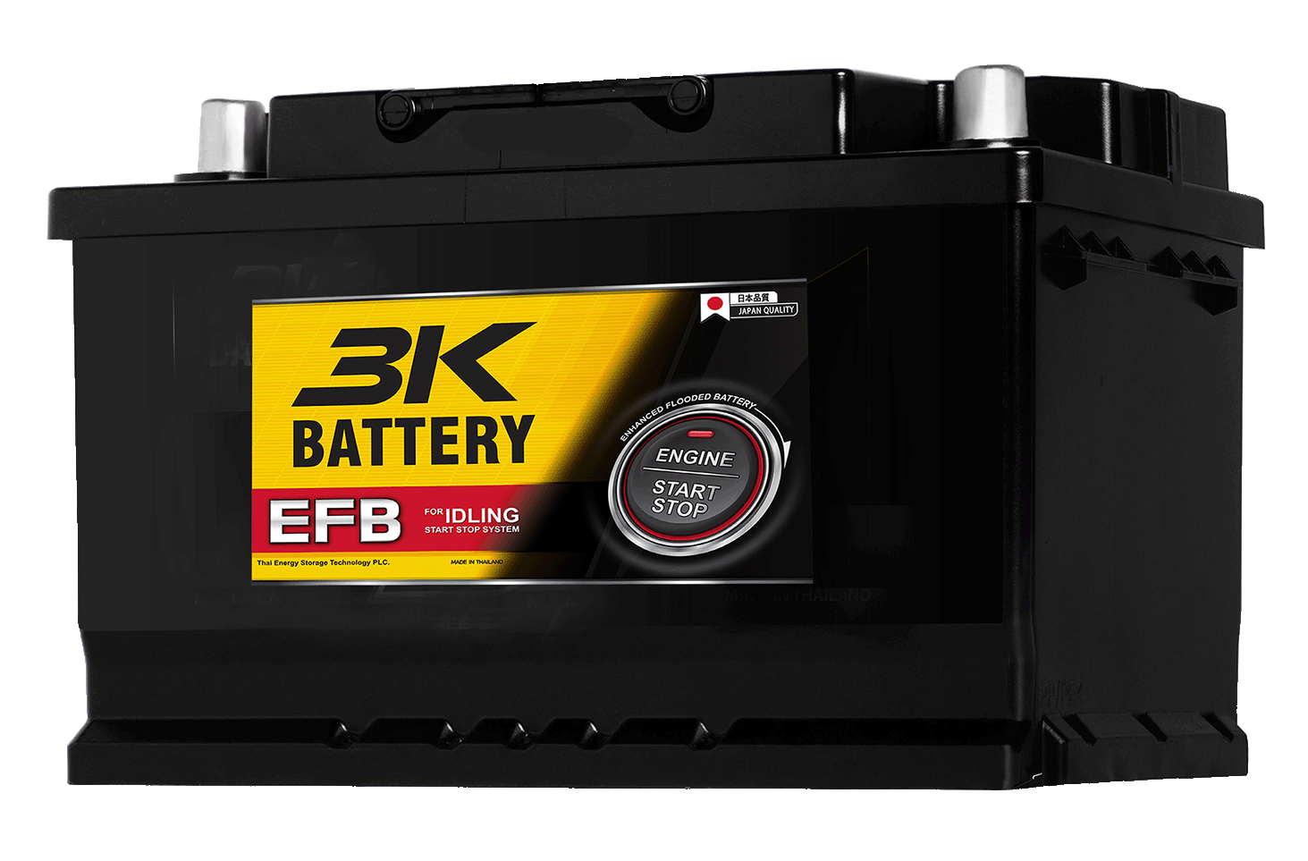 3K LN4 DIN86 EFB 12V.86Ah รองรับการใช้งานในรถยนต์รุ่นใหม่ที่มีระบบ ISS (Idling Start Stop System ...