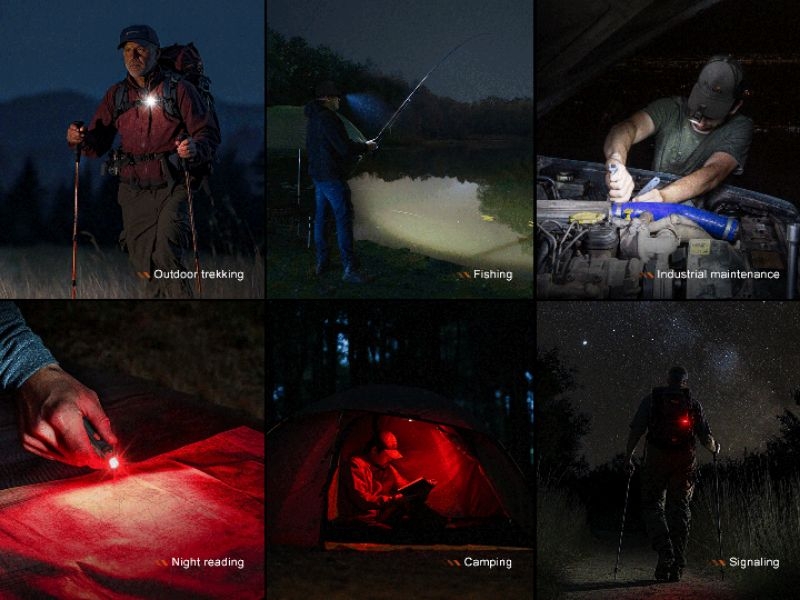 ไฟฉาย Fenix Flashlights SW05R-RED RED AND WHITE LIGHTS CAPTURE TRUTH IN ...