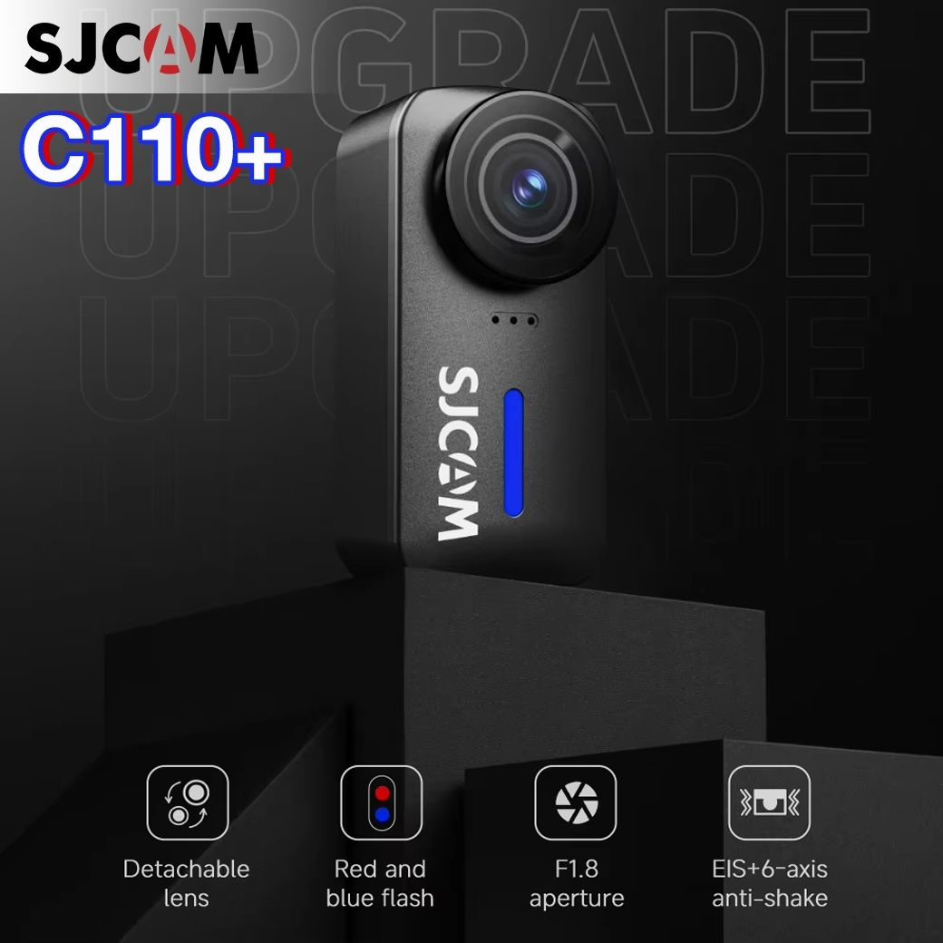 SJCAM ACTION CAMERA 4K C110+ กล้อง Action Camera 4K กันน้ำ รับประกัน 1 ปี | Shopee Thailand