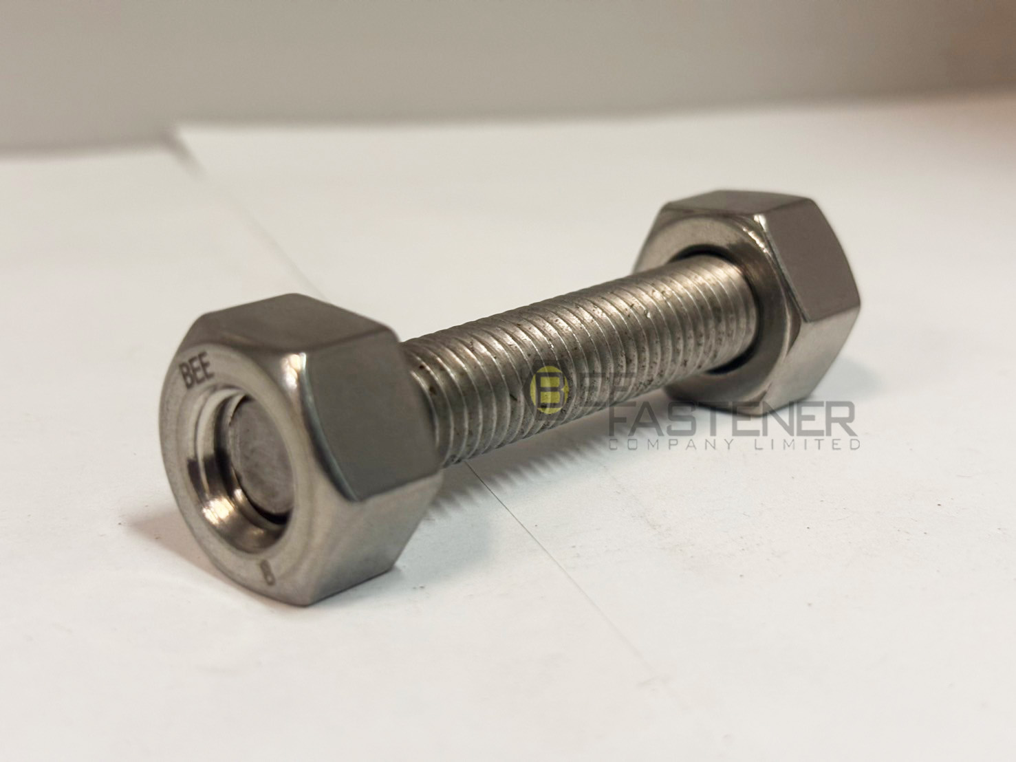 Stud bolt + 2 Heavy Hex Nut ASTM A320 Gr. B8 /A194 Gr.8 สตัดโบลท์+น็อต ...