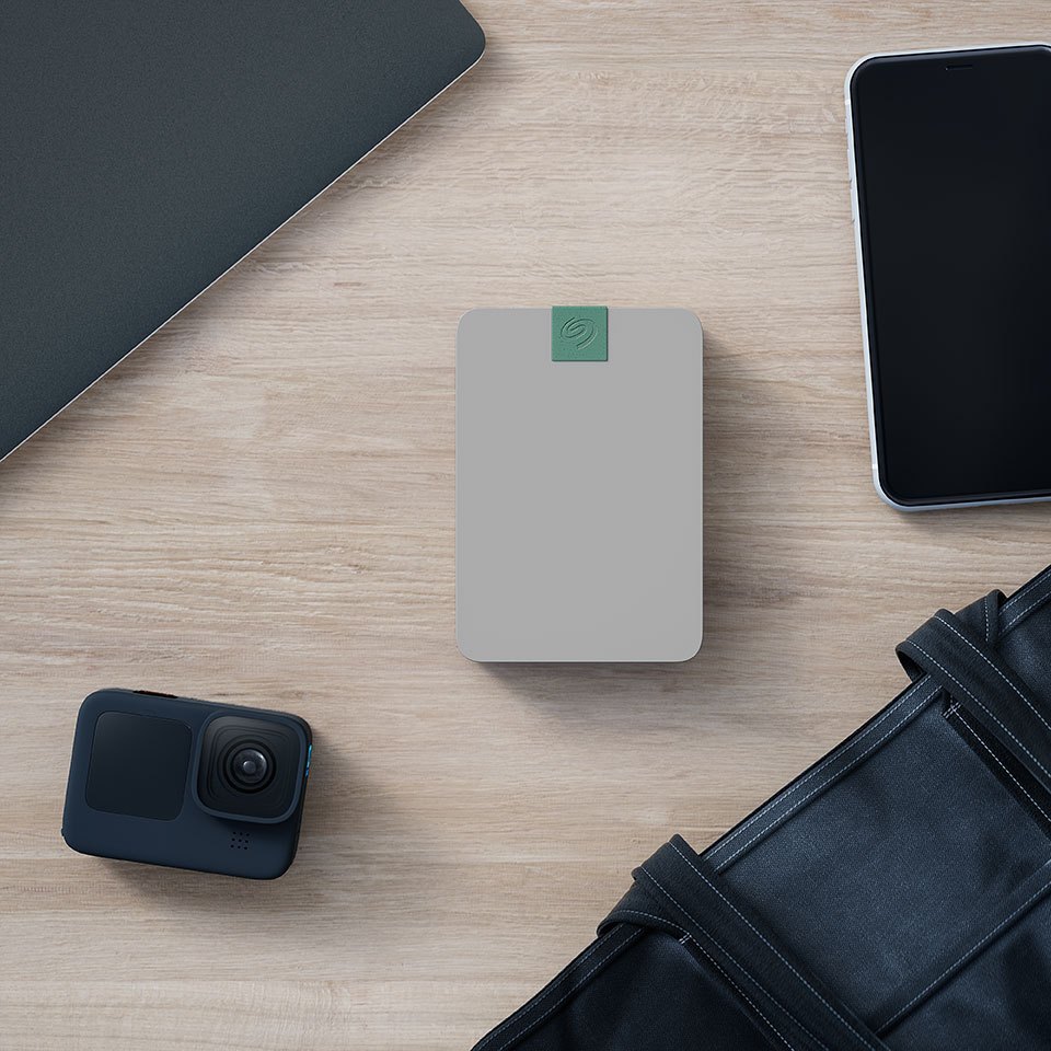 Seagate 5TB Ultra Touch USB-C External Hard Drive Post-Consumer ...