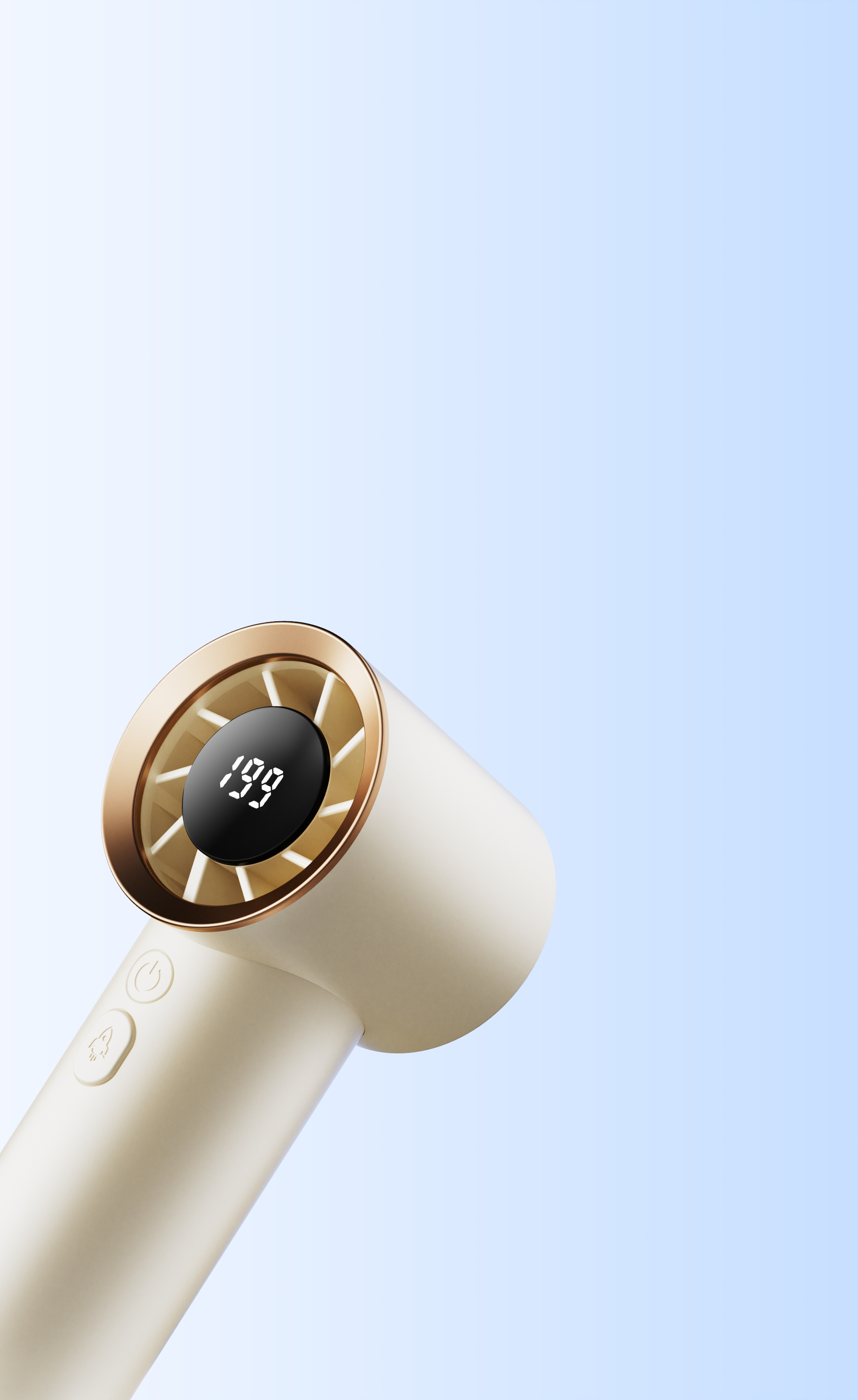 Sothing Handheld Fan-Engine พัดลมพกพา มีปุ่มTurbo ความแรงลม 100 ...