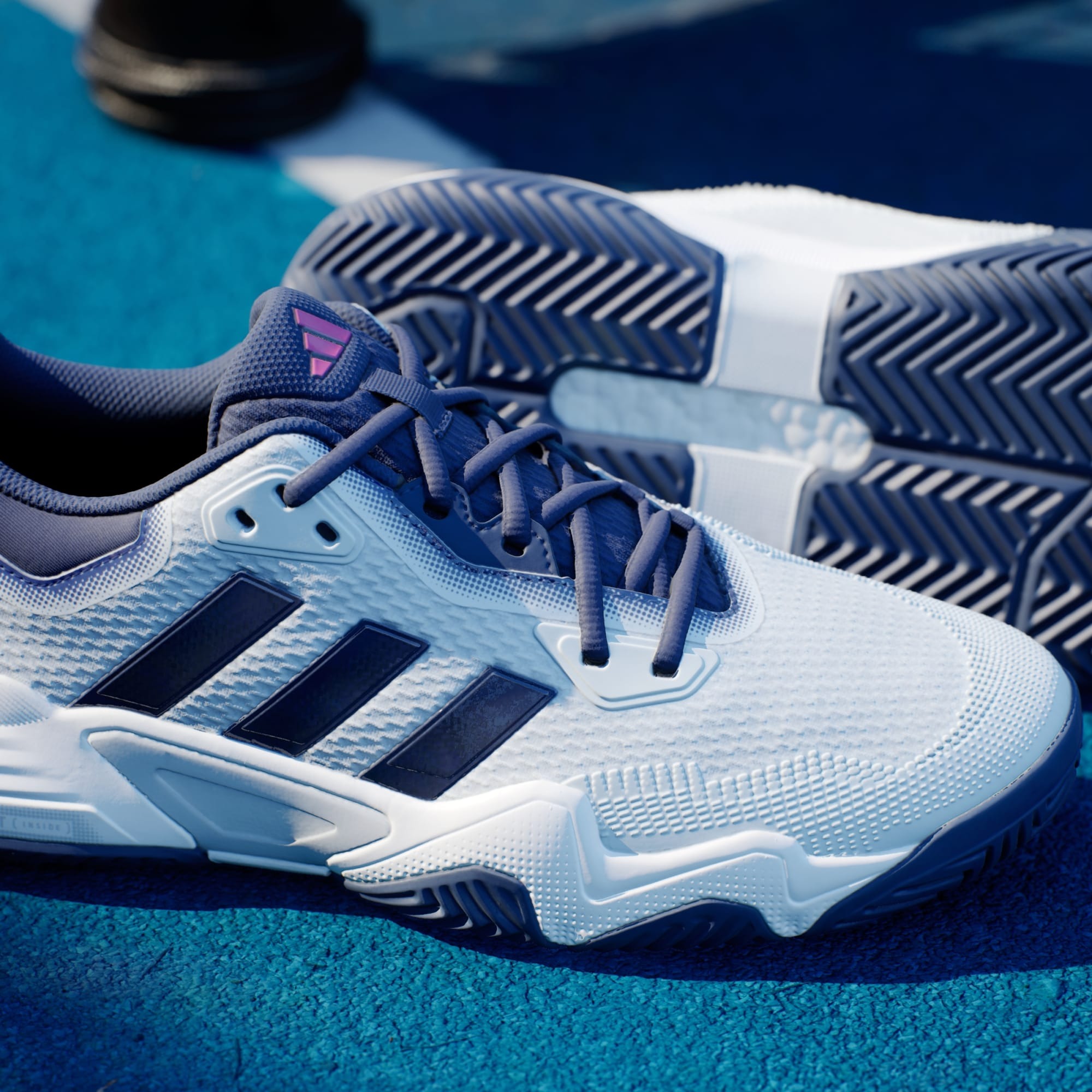 Adidas รองเท้าเทนนิสผู้ชาย Solematch Control 2 | Halo Blue/Dark Blue ...