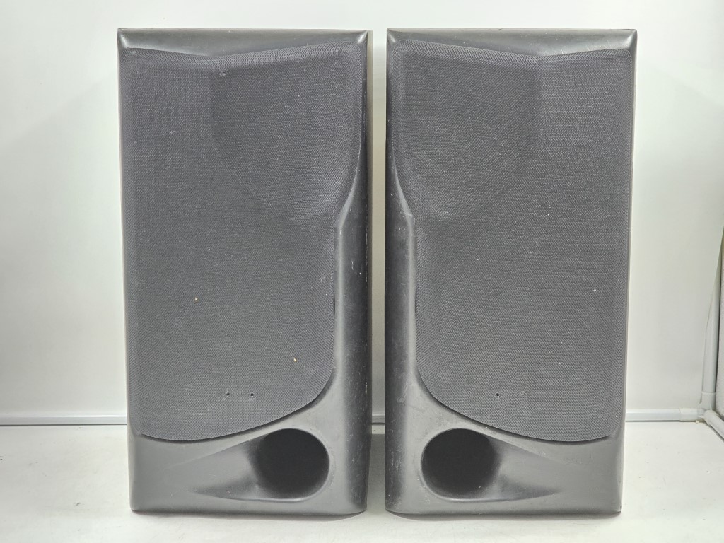 BB9 ลำโพงมือสองญี่ปุ่น 1 คู่ (201) KENWOOD LS-A7 Bi-wire 80W 6 โอห์ม Woofer 5 นิ้ว Size ตู้ 20 ...