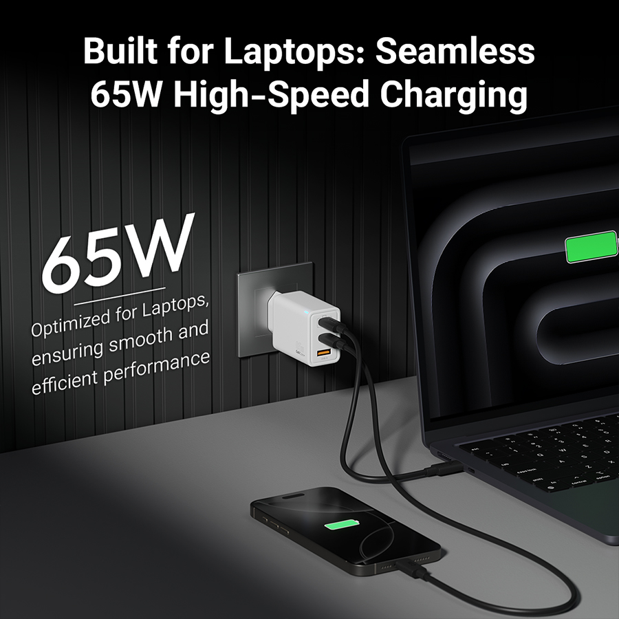 ENYX NEXIUS หัวชาร์จ A8S PD 65W ชาร์จเร็ว Fast Charge USB C 3.0 ...