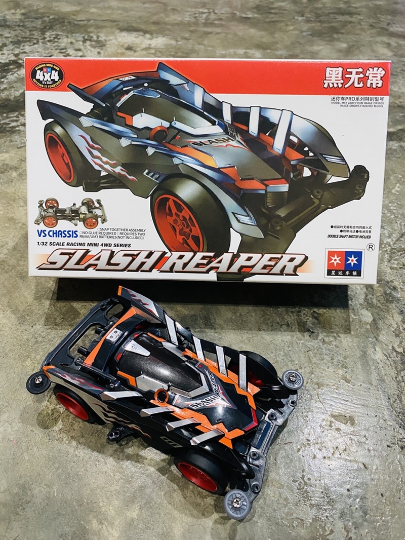 รถทามิย่า mini4wd รุ่น SLASH REAPER VS CHASSIS MIDEL DAXING | Shopee ...