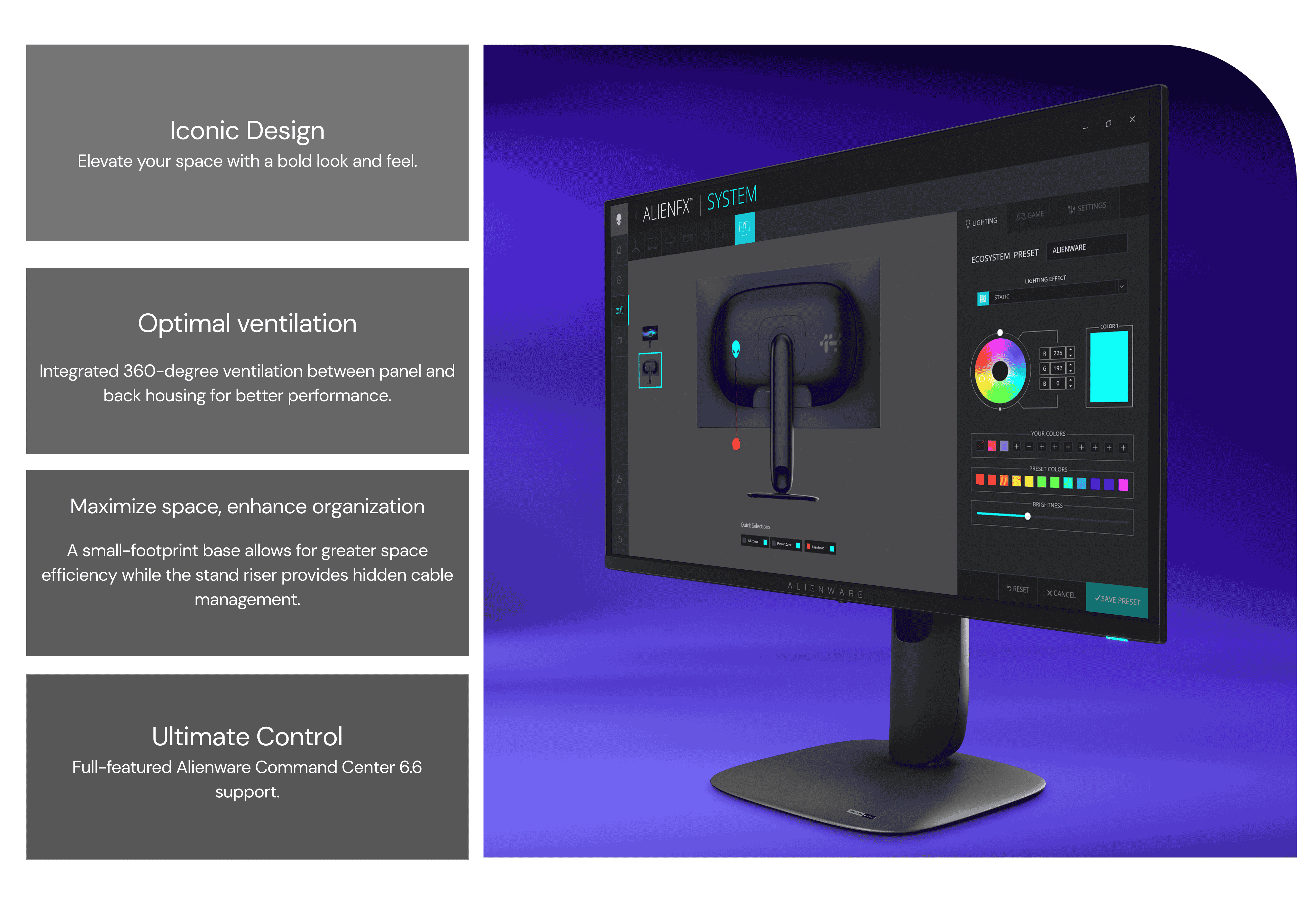 Alienware AW2725Q 27 4K QD-OLED Gaming Monitor เดลล์ จอมอนิเตอร์ 27 ...