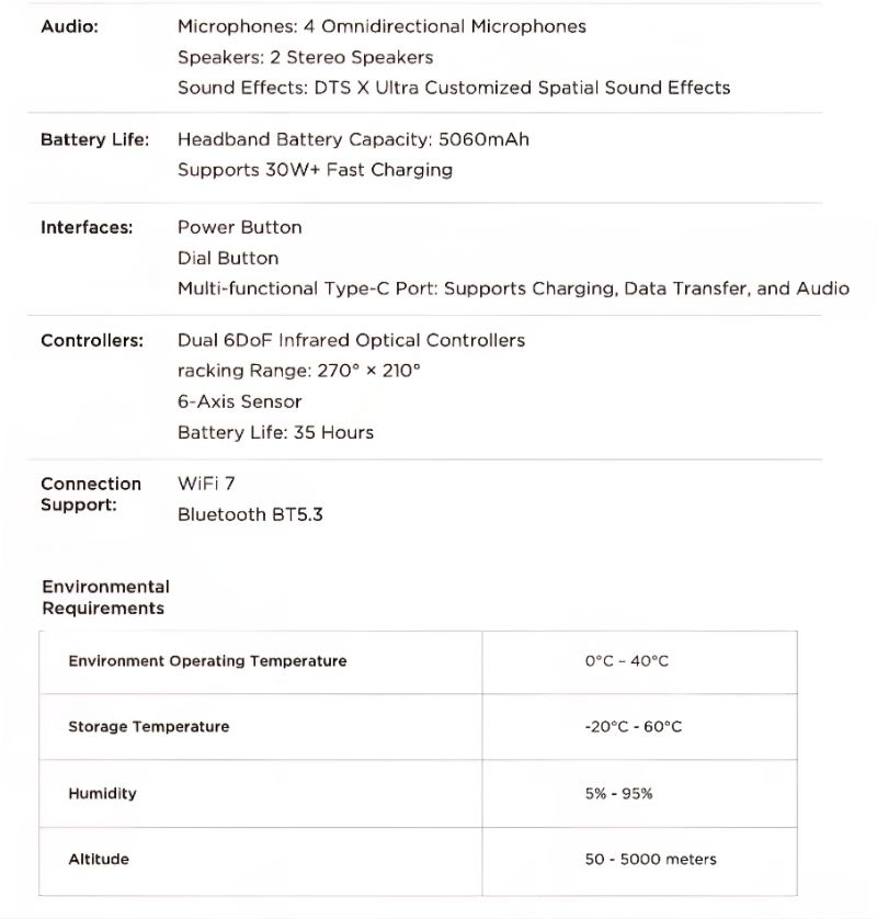 Play for Dream MR แว่น VR True 8K Micro-OLED Screen | 1,000-inch Cinema-Level Display ...