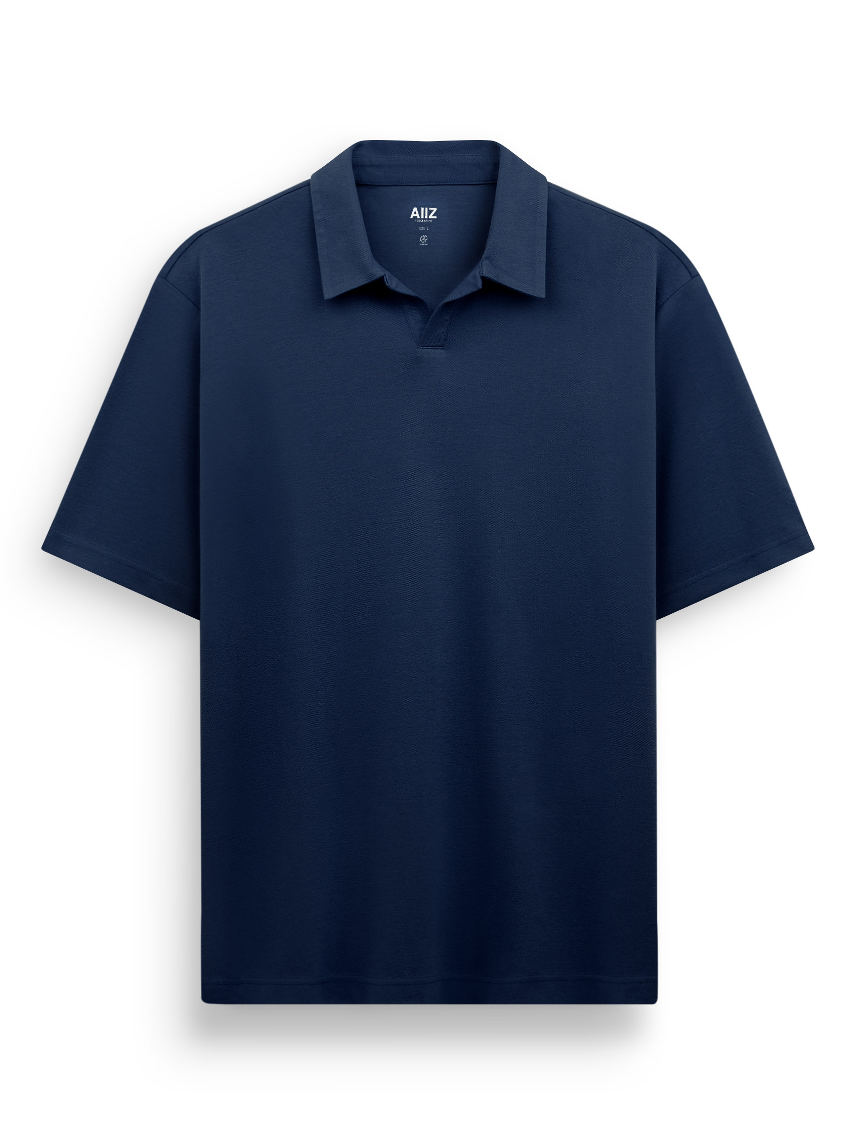 AIIZ (เอ ทู แซด) - AIIZ เสื้อโปโลผู้ชายคอวี Men’s Open Collar Polo Shirt | Shopee Thailand