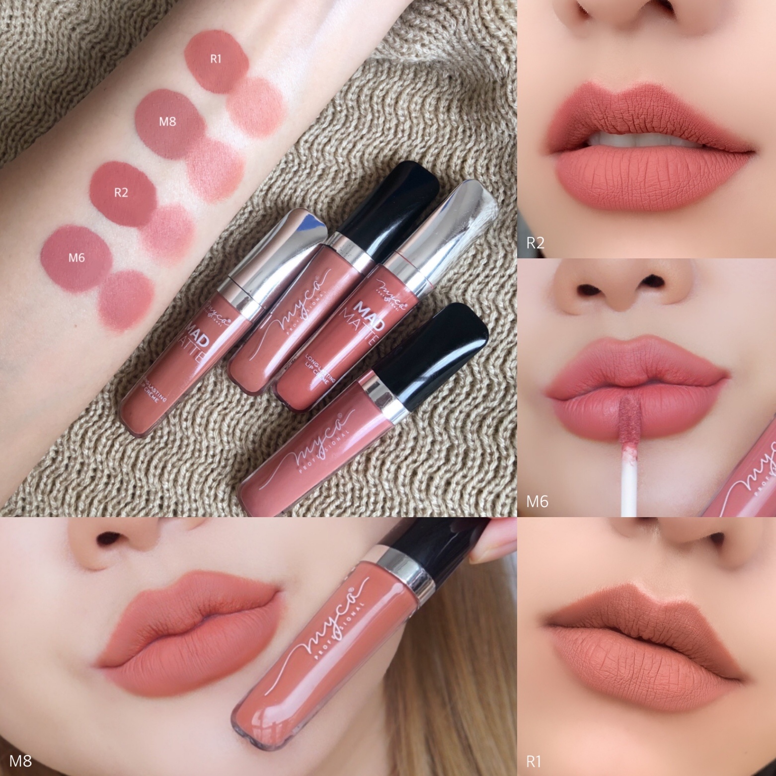 MYCA ULTRA MATTE LIP 4ml ลิปสติก ไมก้า เนื้อแมทท์ ติดทน เกลี่ยง่าย ไม่ ...