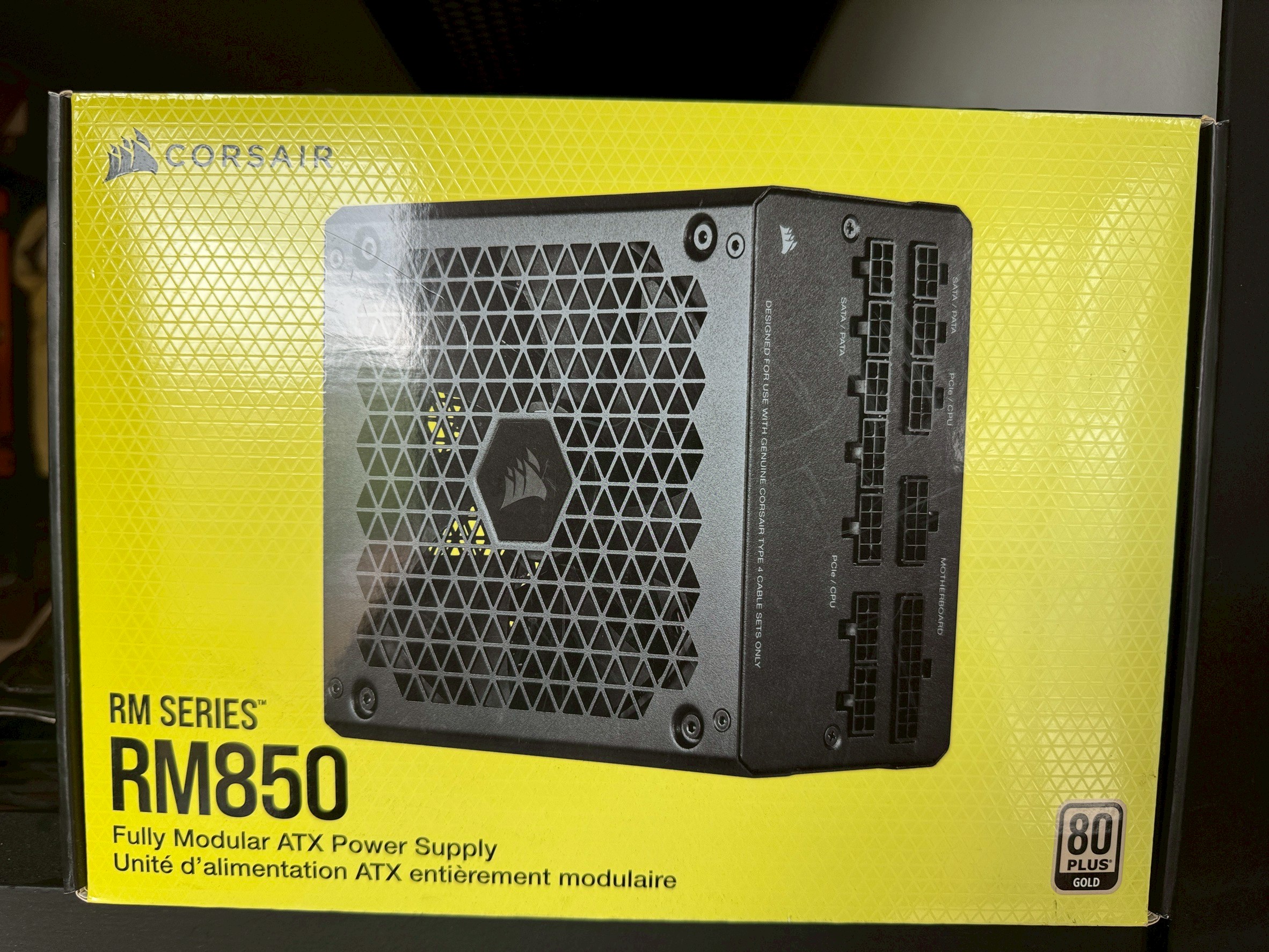 มือสองสภาพใหม่ POWER SUPPLY (อุปกรณ์จ่ายไฟ) CORSAIR RM850 - 850W 80 ...