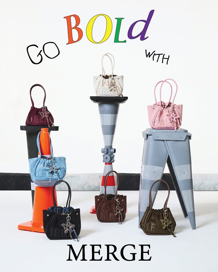 Merge A Day Bag Mini’ in suede 7สีใหม่ MERGE Vegan Suede | Shopee Thailand