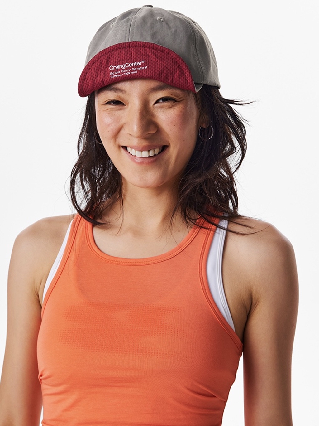 CryingCenter หมวกแก๊ปกันแดด/ออกกำลังกายระบายอากาศได้ดี Mountaineering ...