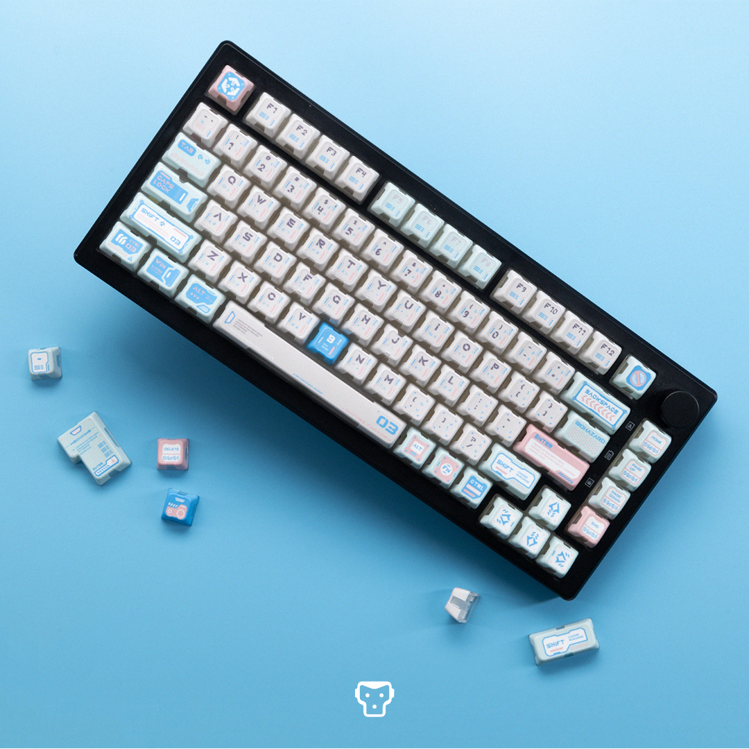 [รับประกัน 15 วัน] SARU KEYCAPS ปุ่มคีย์บอร์ดสำหรับแต่งคีย์บอร์ดแมคคานิ ...