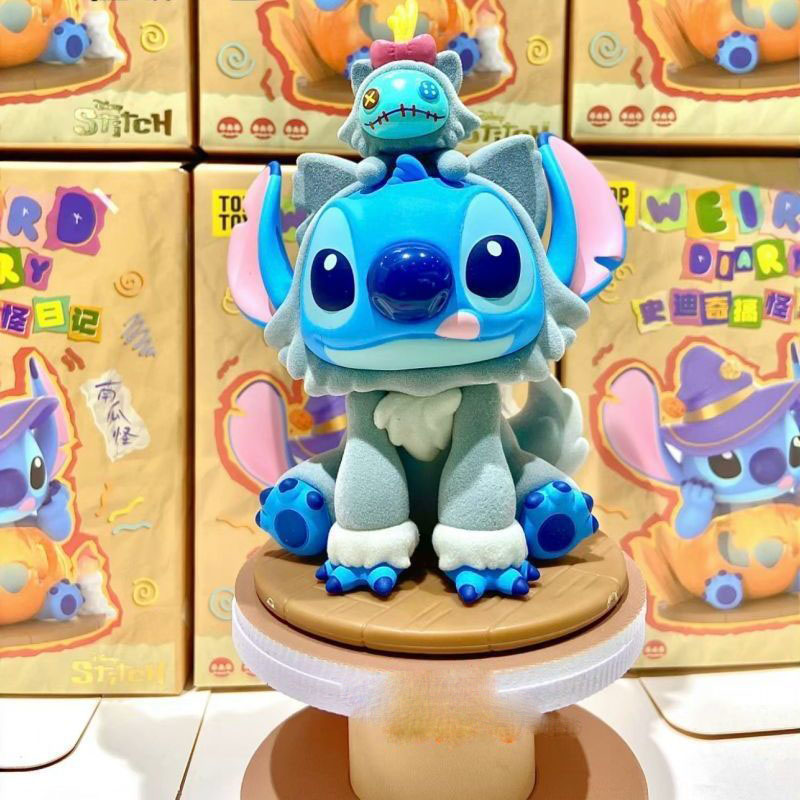 โมเดล สติช ตลกไดอารี่ Mystery กล่อง Stitch รูปอินเทรนด์เล่นตุ๊กตา ...