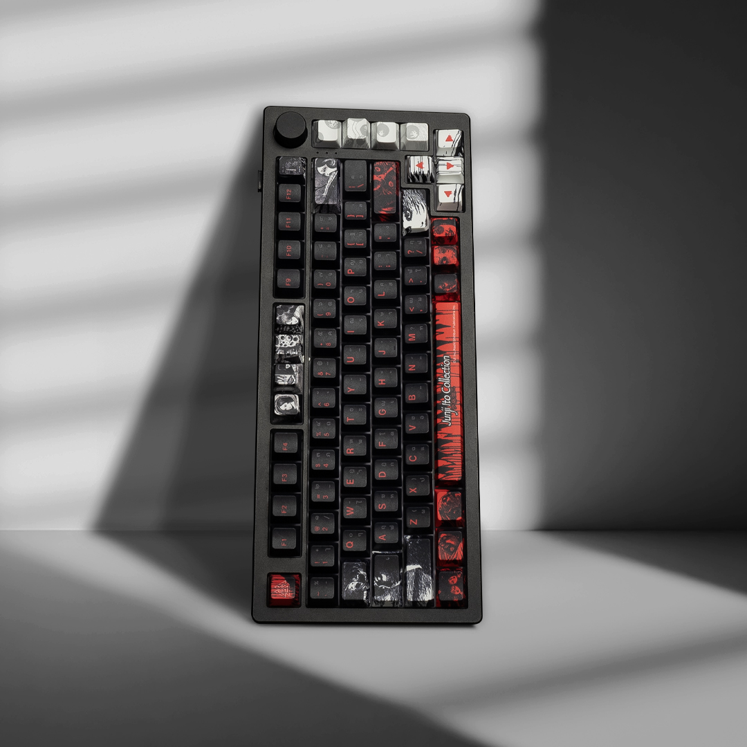 Set Keycap “EGA X JUNJI ITO COLLECTION” เซ็ทคีย์แคป Full Set 128 Key ...
