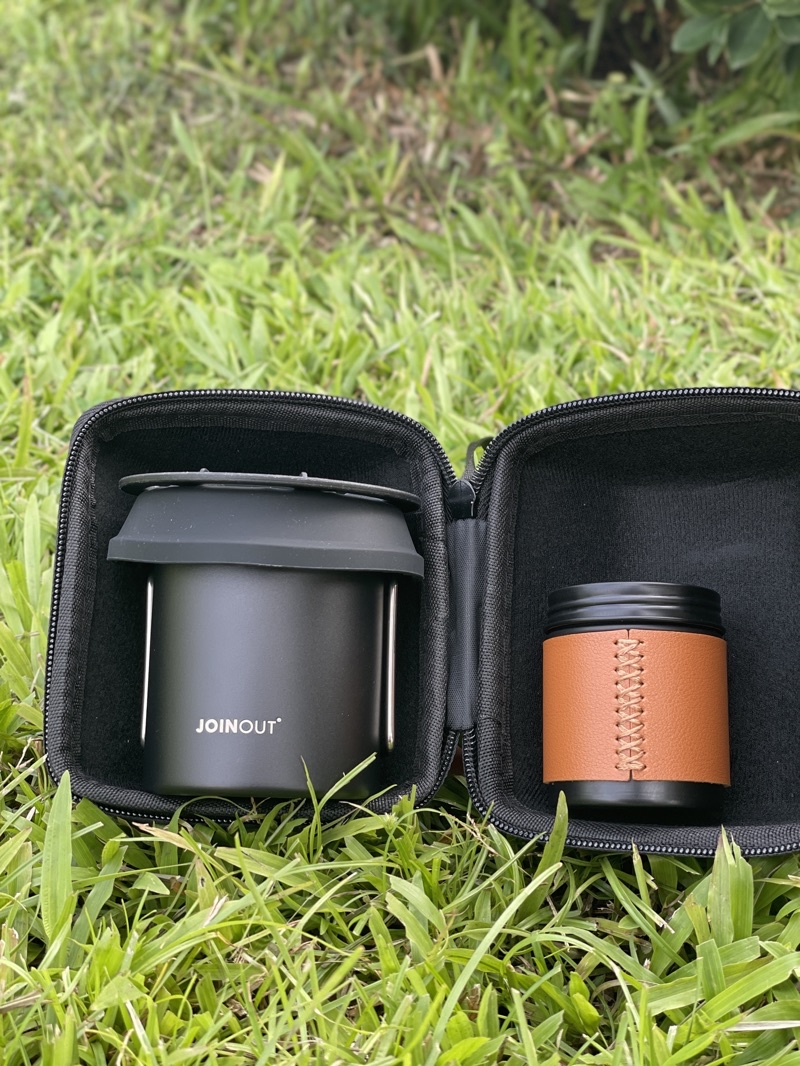 JOINOUT V1 (M) Hard case Travel set Silicone Dripper เซ็ตกาแฟพกพา ...