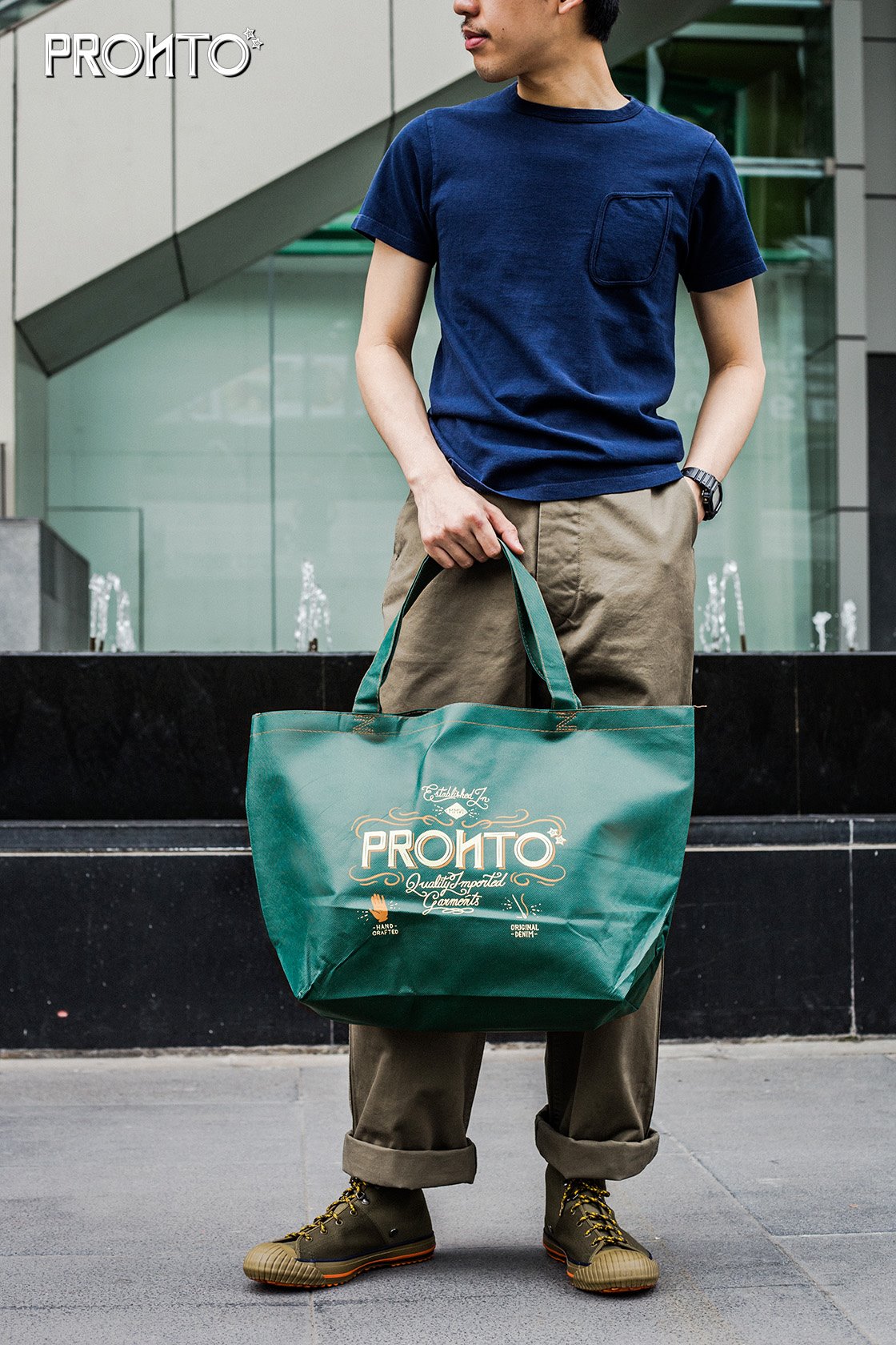 Pronto Bag ถุงโชคดี ของแท้ ถุงผ้า Pronto เป็นของใหม่ทุกใบ | Shopee Thailand