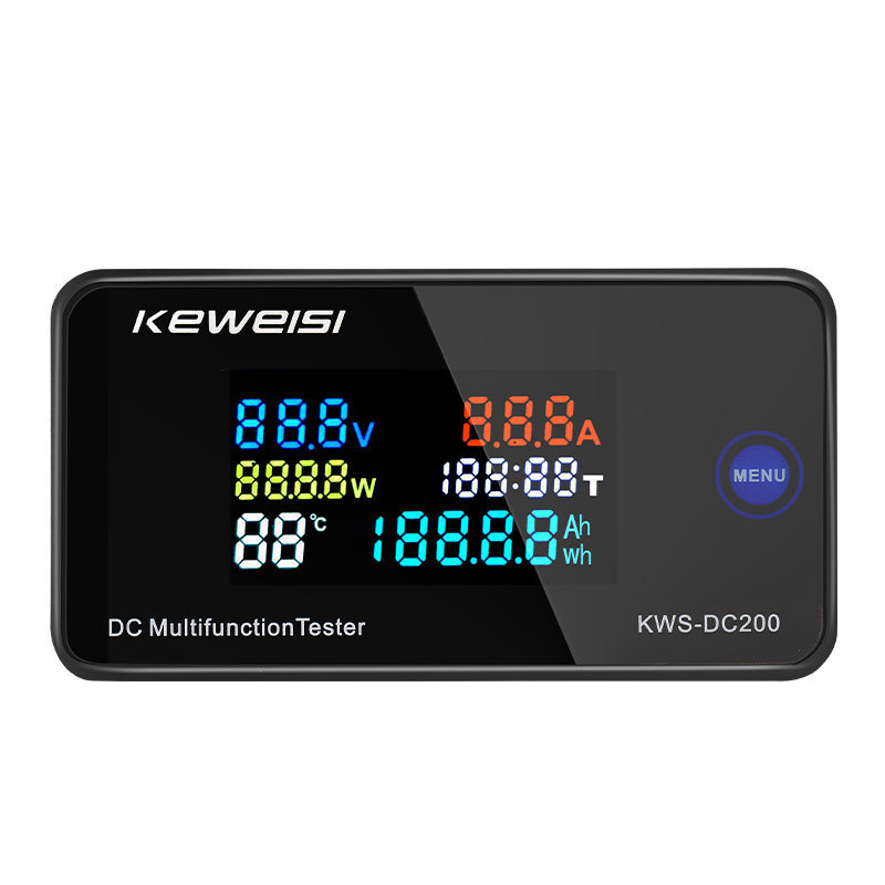 KEWEISI แอมป์มิเตอร์หน้าจอสี Power Tester DC 50A | Shopee Thailand
