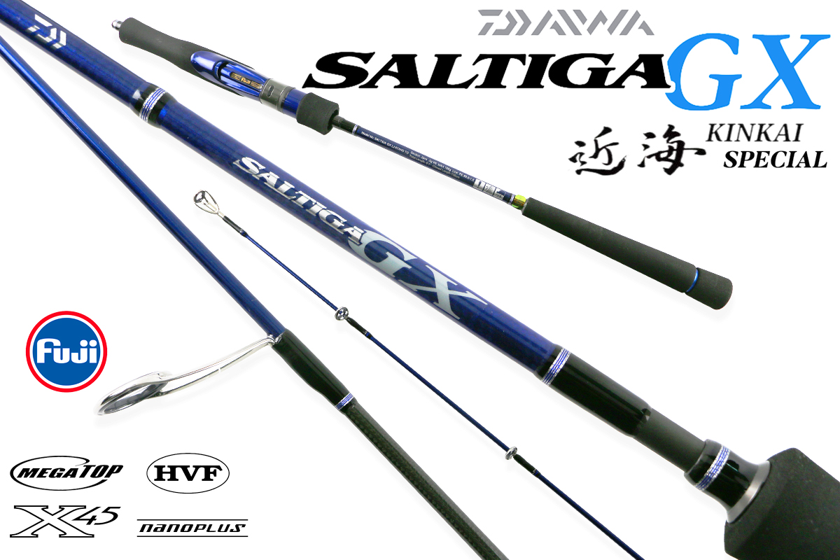 คันเบ็ด DAIWA SALTIGA GX KINKAI SPECIAL (ต่อโคน) | Shopee Thailand
