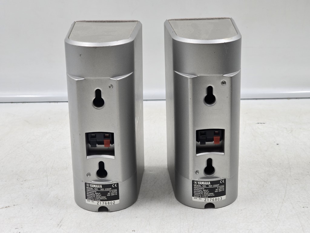 AZ260 ลำโพง 1 คู่ มือสองญี่ปุ่น (802-803) YAMAHA NX-230P 30-100W 6 โอห์ม Woofer 2 นิ้ว x2 Size ...