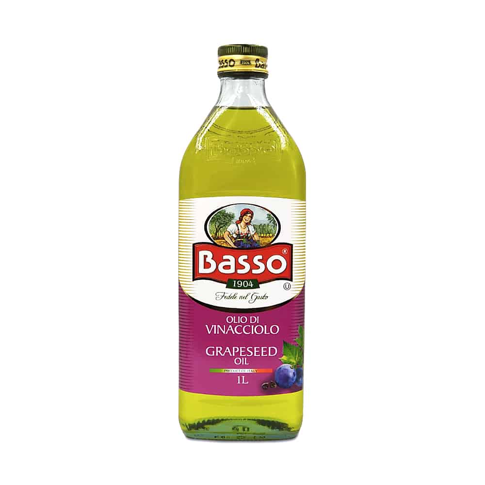 น้ำมันจากเมล็ดองุ่น(สำหรับปรุงอาหาร) Basso Grape seed oli 葡萄籽油 1L ...