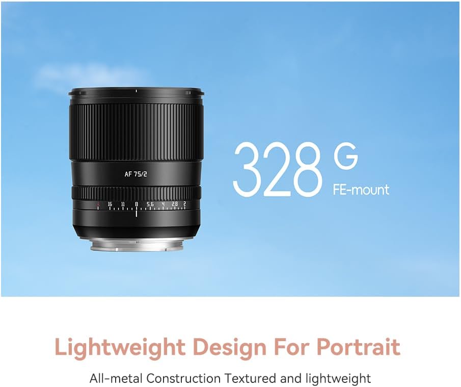 TTARTISAN AF 75mm F2 Auto Focus Lens Full Frame Manual Lens | Shopee ...