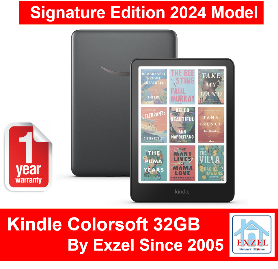 Amazon Kindle Colorsoft Signature Edition 32G: 2024 OR 16G: 2025 | 1 Yr ...