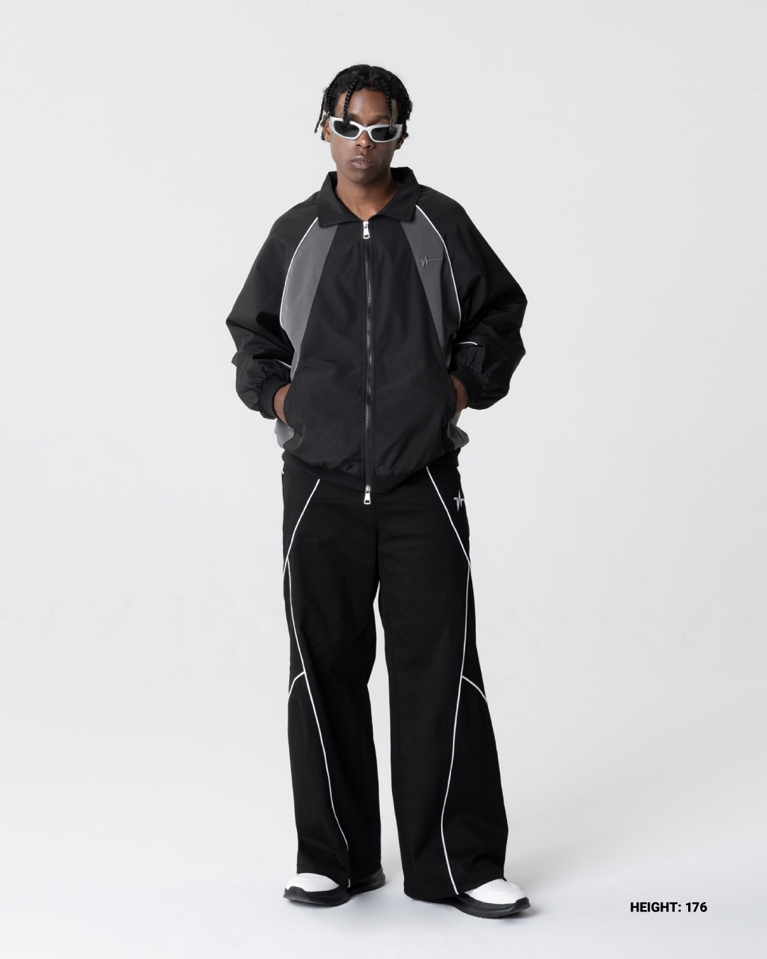 URTHE - เสื้อแจ็คเก็ต เเขนยาว Oversize Col. DARKWAVE รุ่น DW SPORT ...