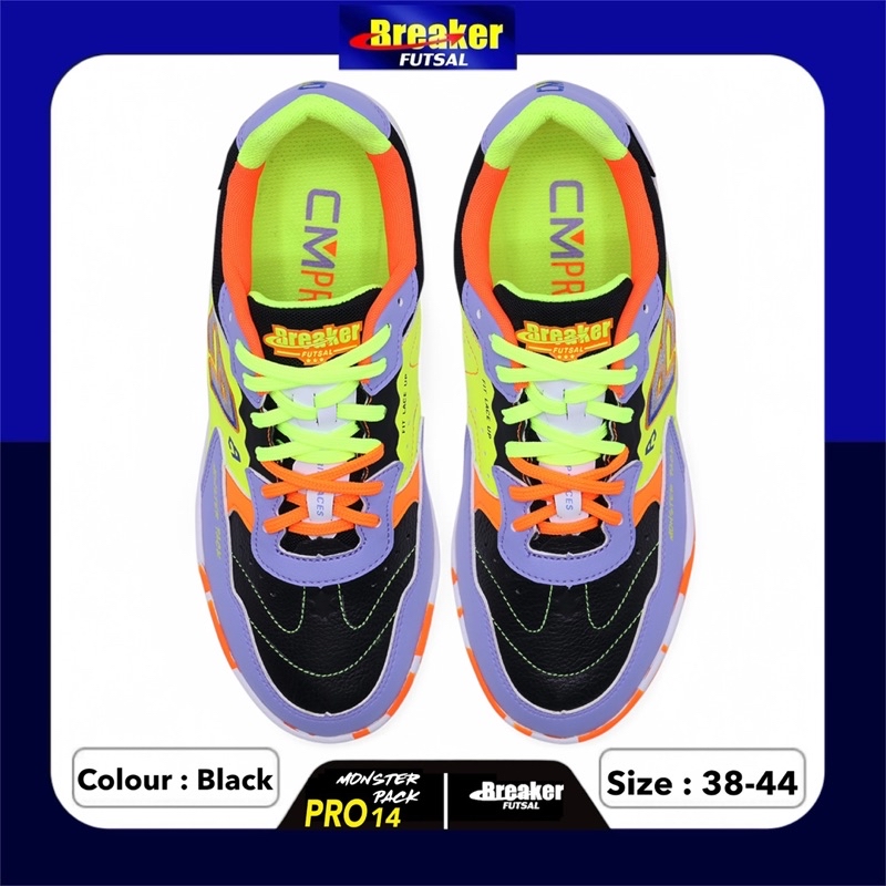 BREAKER FUTSAL รองเท้าฟุตซอล รุ่น PRO14 | Shopee Thailand