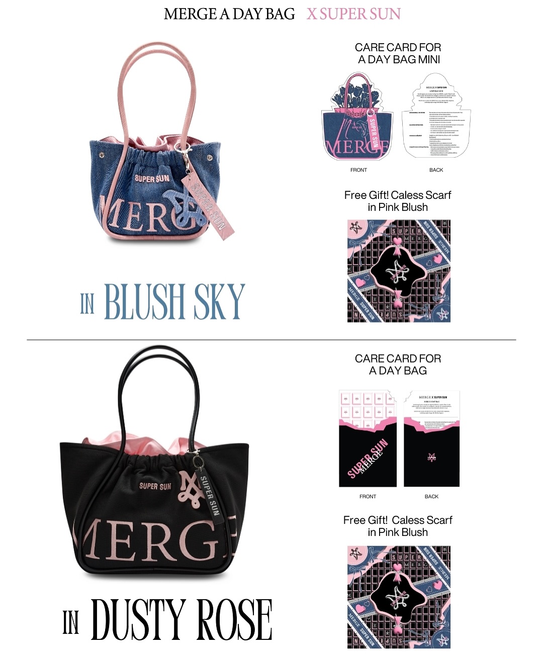SPayLater ลด 20%(ส่งไว) MERGE A DAY BAG / Medium / Mini กระเป๋า Tote ...