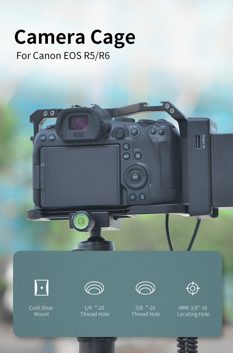 Kingma Rig Case กรงกล้อง Housing Case Canon Eos R5 R5C R6 R6II (ประกัน ...