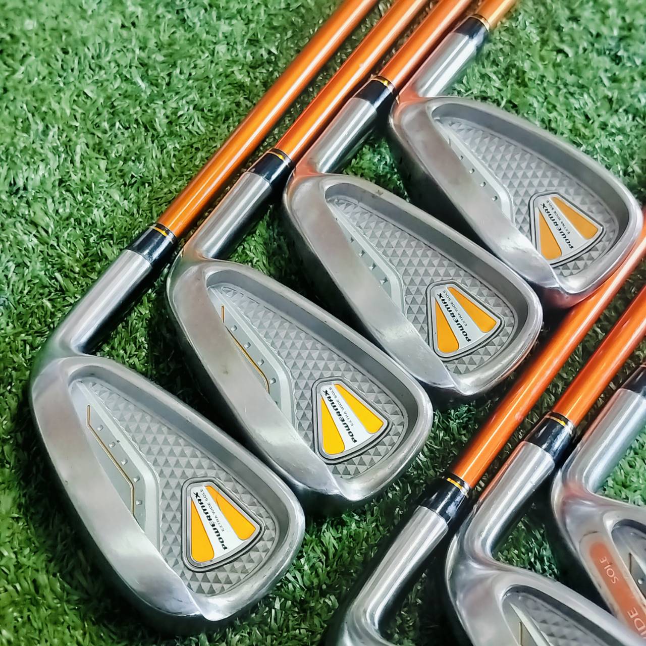 [ผ่อน] ชุดเหล็ก MAXFLI POWERMAX EXTRA WIDE SOLE ไม้กอล์ฟมือสอง ของแท้ | Shopee Thailand