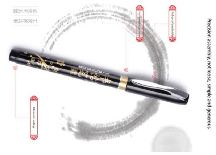 ปากกาเขียนอักษร/วาดภาพ Genvana G0938ขนาด S /Refillable Calligraphy pen ...