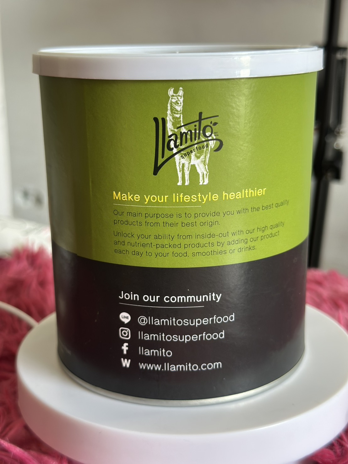 ผงมัทฉะ Llamito Organic Matcha Powderแท้100% ออร์แกนิก ยามิโตะSuperfood ...