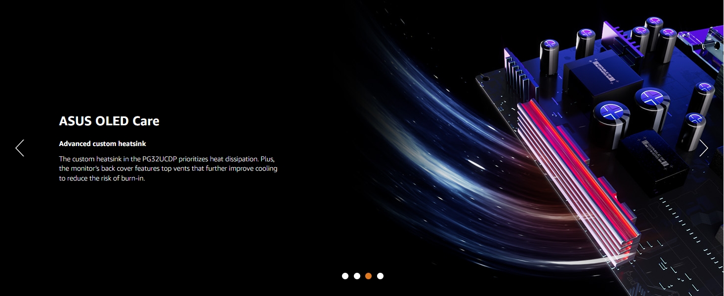 ASUS ROG Swift 32” 4K OLED Gaming Monitor (PG32UCDMR) ― 4K (3840 x 2160 ...