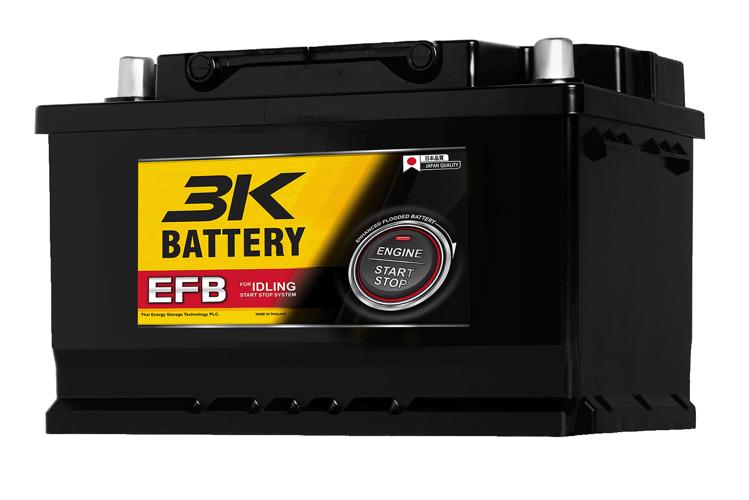 3K LN3 DIN75 EFB 12V.75Ah D-MAX 1.9 , 2.2 , 3.0 (2019-2025) Revo 2.4 & 2.8 รองรับระบบ ISS ...